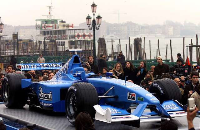 Benetton Launch B201 in Venice